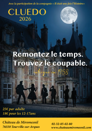 [Soirée Cluedo] Remontez le temps en 1958 (Tourville-sur-Arques)